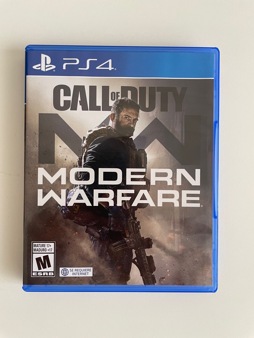 Call of Duty Modern Warfare PS4 game disk, Video Gaming, Video Games ...