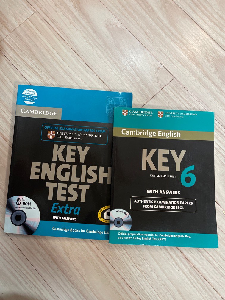 Cambridge English Key 6 Test with Answers, 興趣及遊戲, 書本 & 文具, 教科書 - Carousell