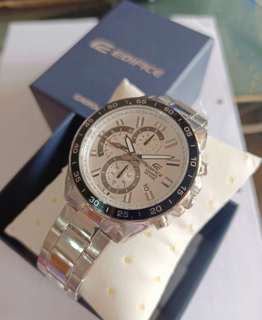 Casio Edifice EFV-550D-7A Men's Watch, Men's Fashion, Watches ...