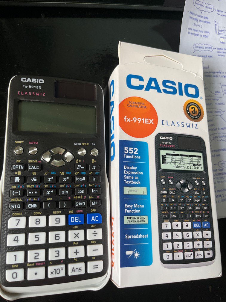 Casio FX-991EX, Hobbies & Toys, Stationery & Craft, Stationery & School ...