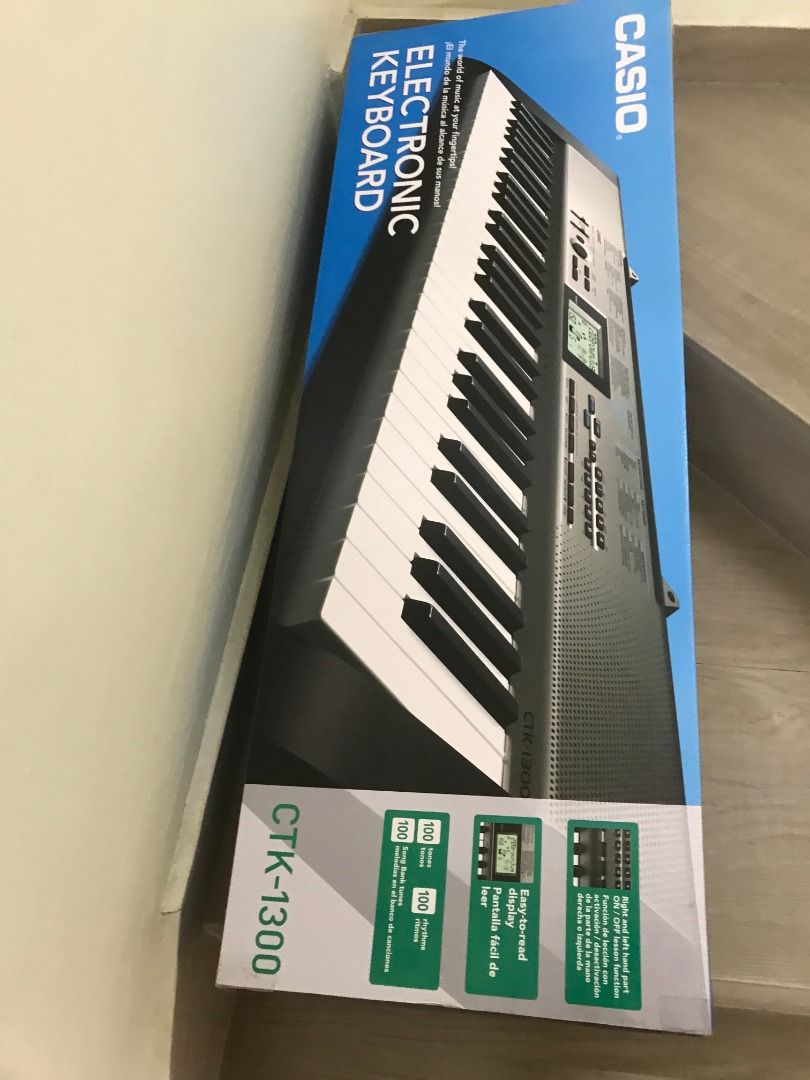 Casio Keyboard CTK-1300, Hobbies & Toys, Music & Media, Musical Instruments on Carousell