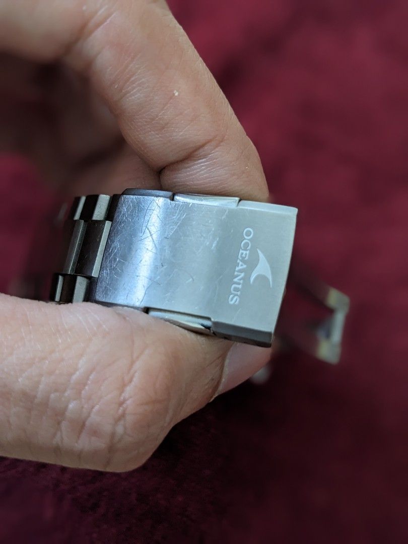 Casio Oceanus OCW-S100-1AJF Titanium Solar Wristwatch, Luxury, Watches ...