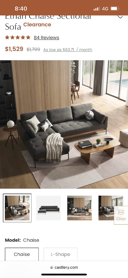 Castlery, Furniture & Home Living, Furniture, Sofas on Carousell