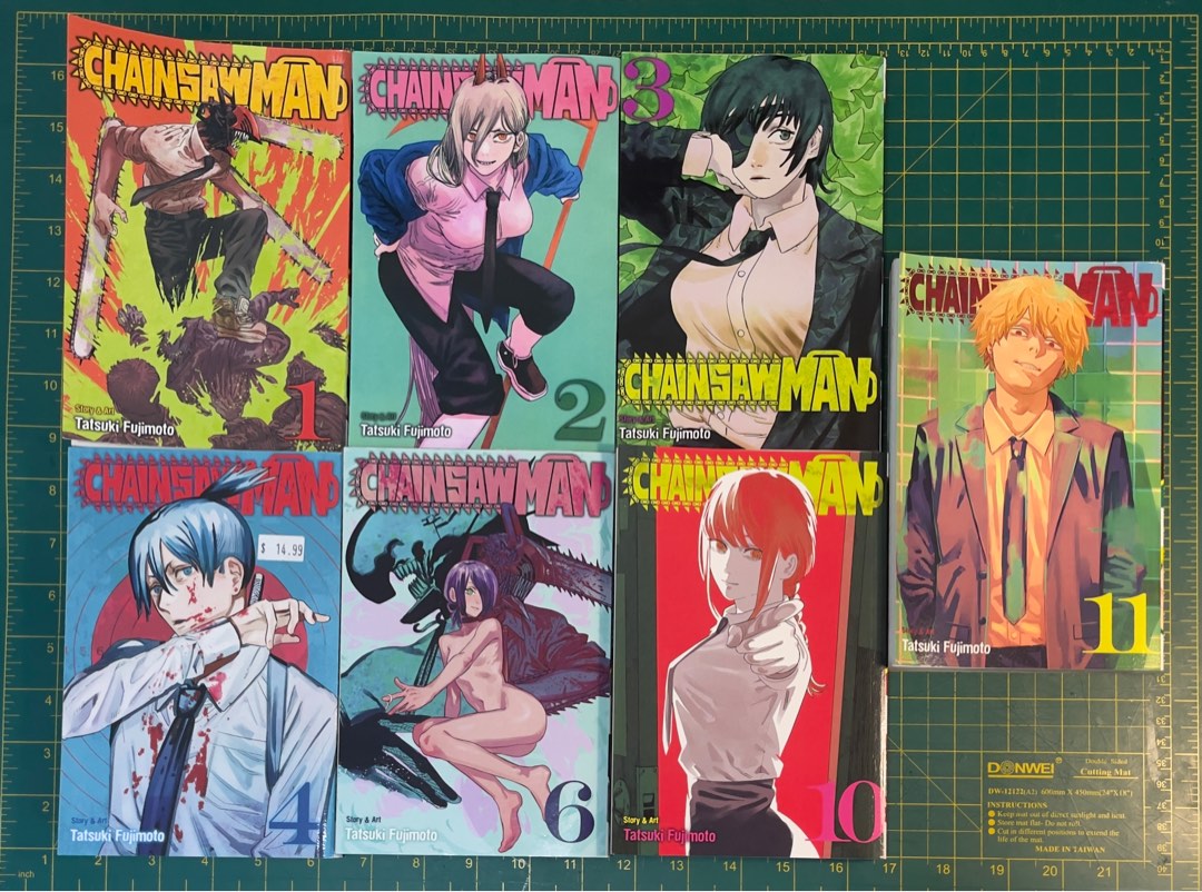 Chainsaw Man Manga assorted volumes, Hobbies & Toys, Books & Magazines, Comics & Manga on Carousell