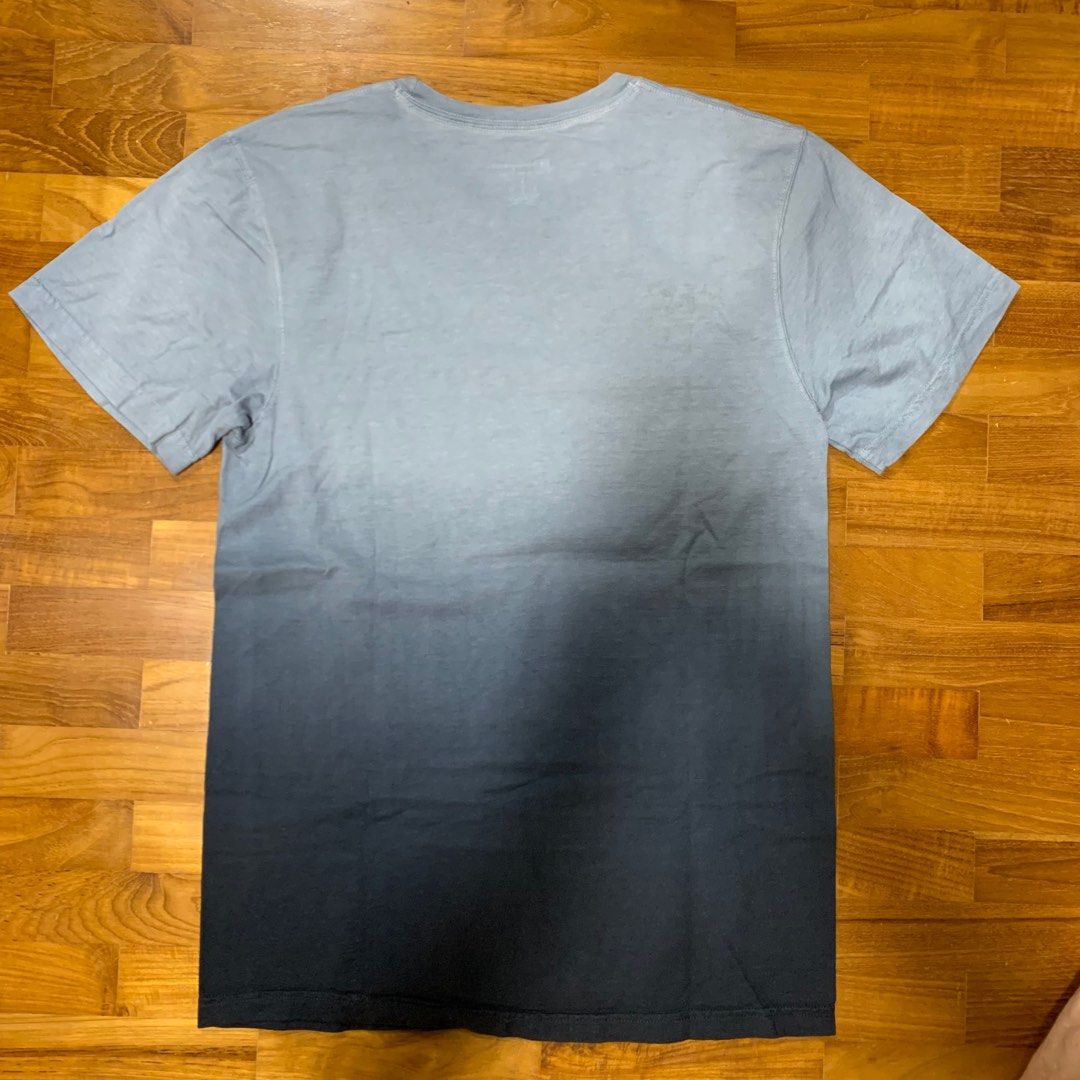 Champion blue gradient tshirt, Men's Fashion, Tops & Sets, Tshirts ...