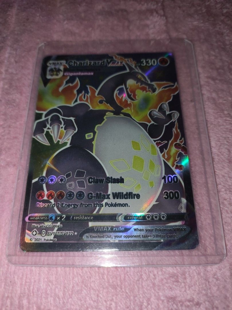 Charizard vmax, Hobbies & Toys, Toys & Games on Carousell
