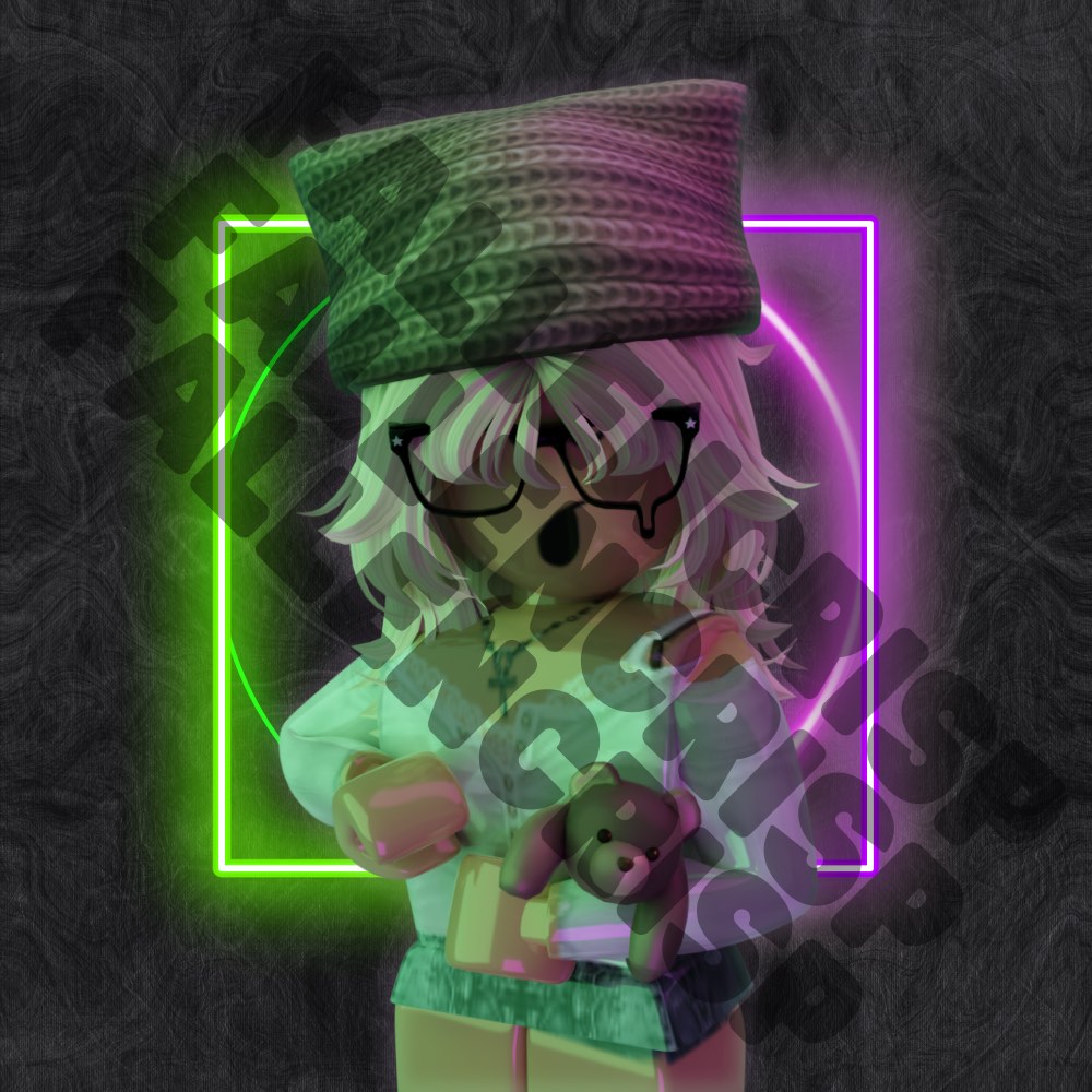 Cheap roblox GFX, Hobbies & Toys, Stationery & Craft, Art & Prints on ...