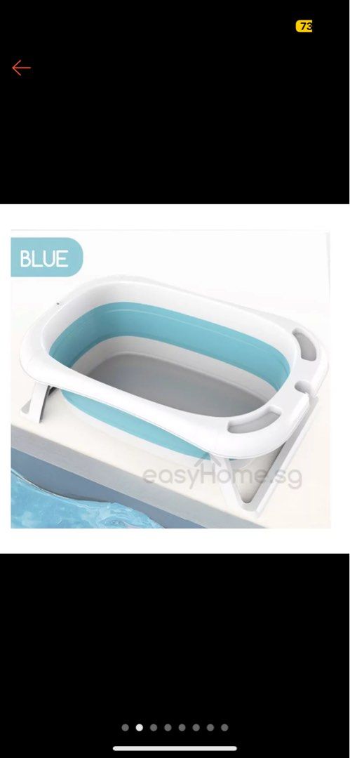 Children collapsable Bath Tub, Babies & Kids, Bathing & Changing ...