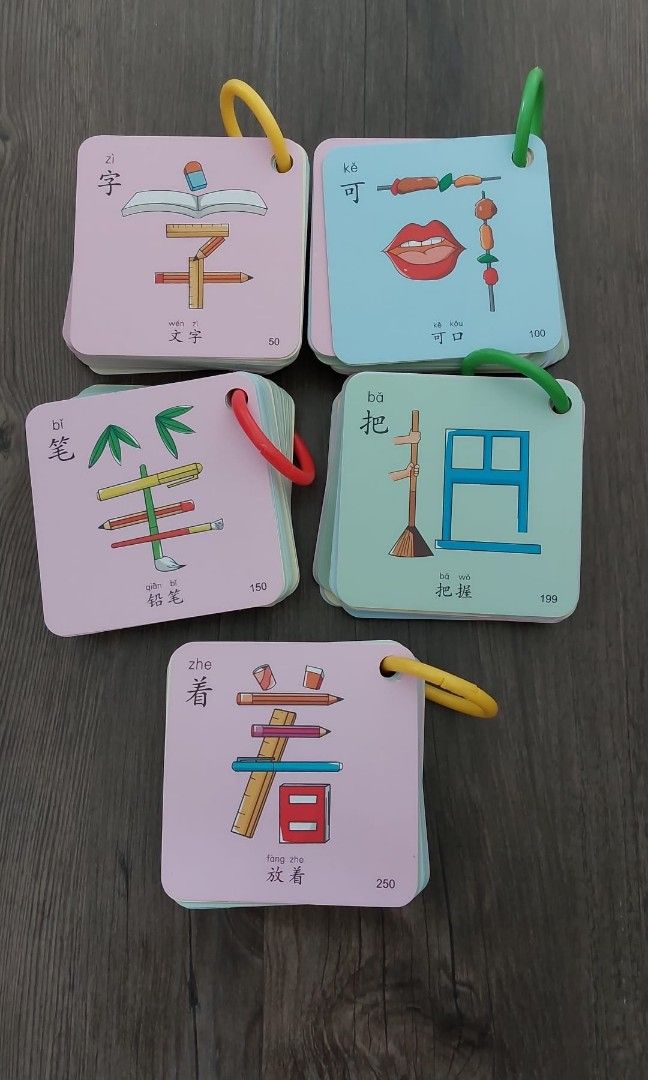 Chinese Flash cards, Hobbies & Toys, Stationery & Craft, Stationery ...