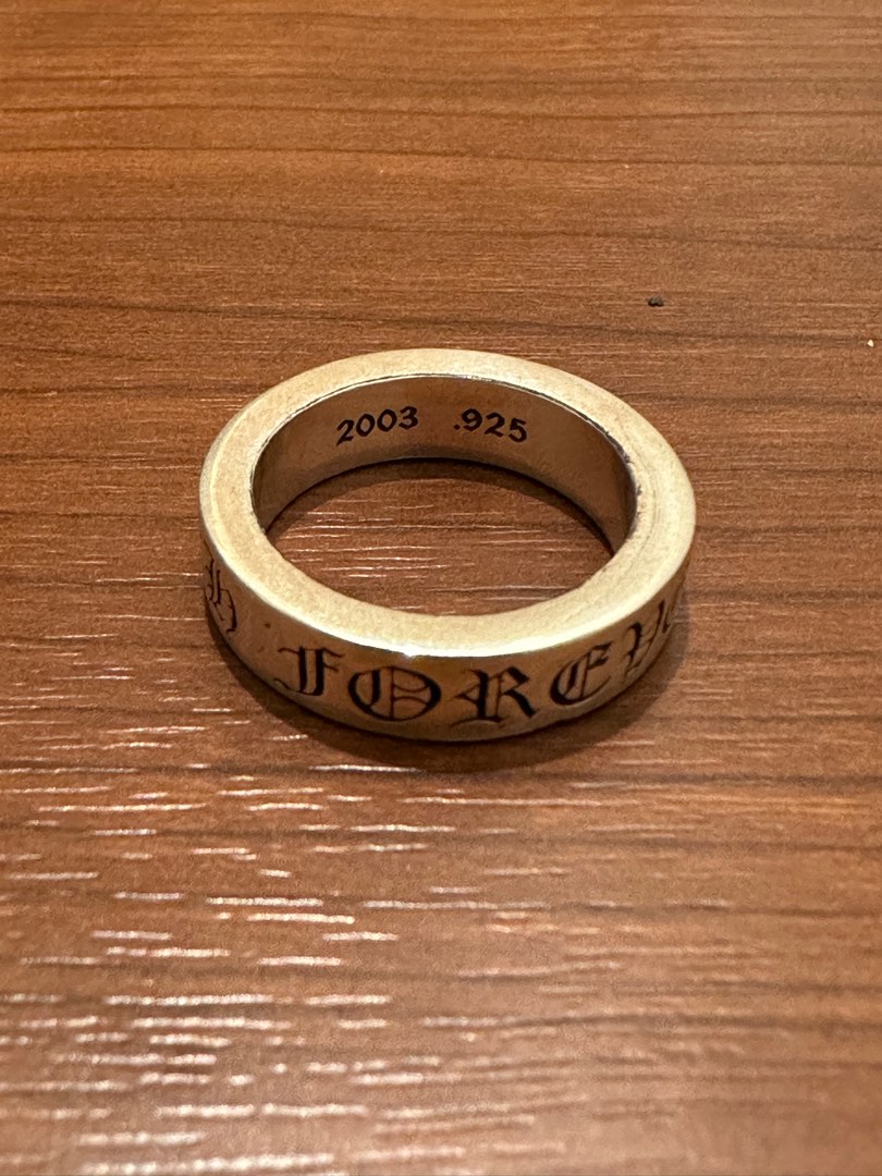 Chrome Hearts Forever CH Ring, Luxury, Accessories on Carousell