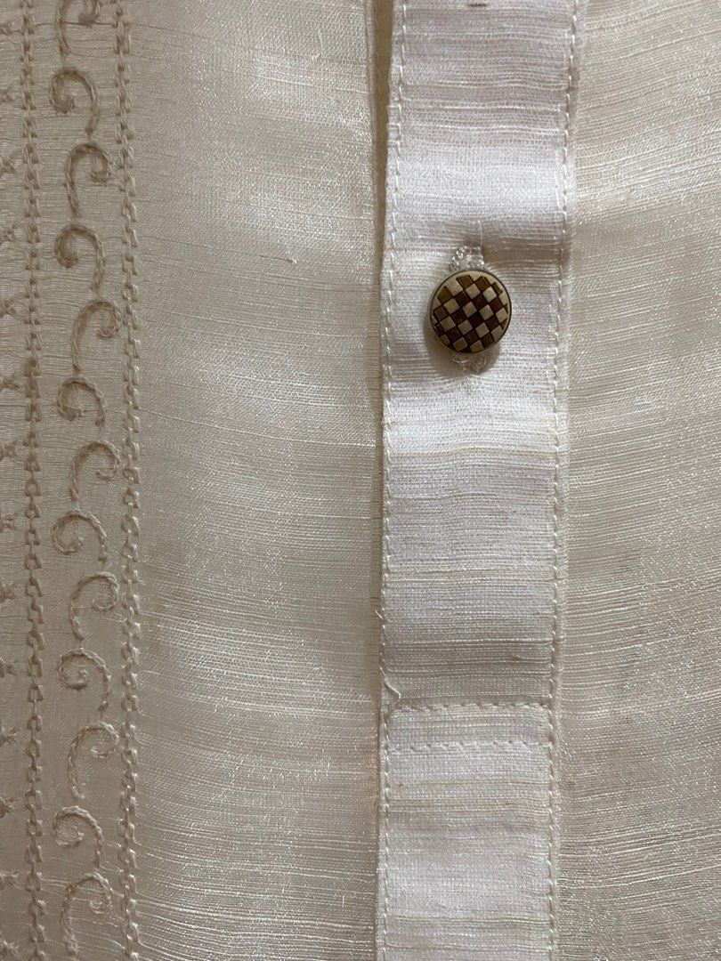 Classy Barong Pinya Cloth, Women's Fashion, Tops, Longsleeves on Carousell