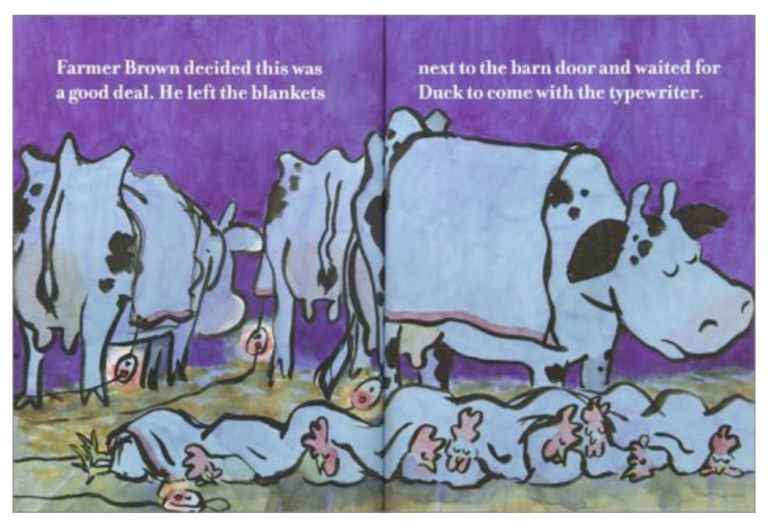 Click, Clack, Moo -Cows That Type by Doreen Cronin on Carousell