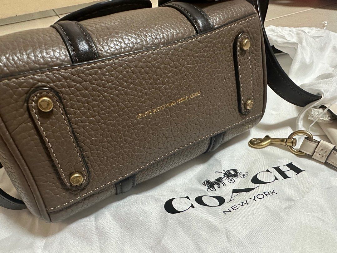 COACH RUBY SATCHEL 18 IN COLORBLOCK, Women's Fashion, Bags & Wallets, Cross-body Bags on Carousell