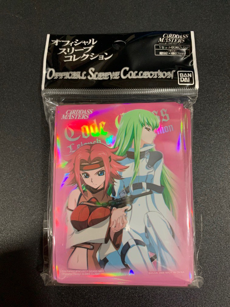 Code Geass card sleeve, Hobbies & Toys, Toys & Games on Carousell