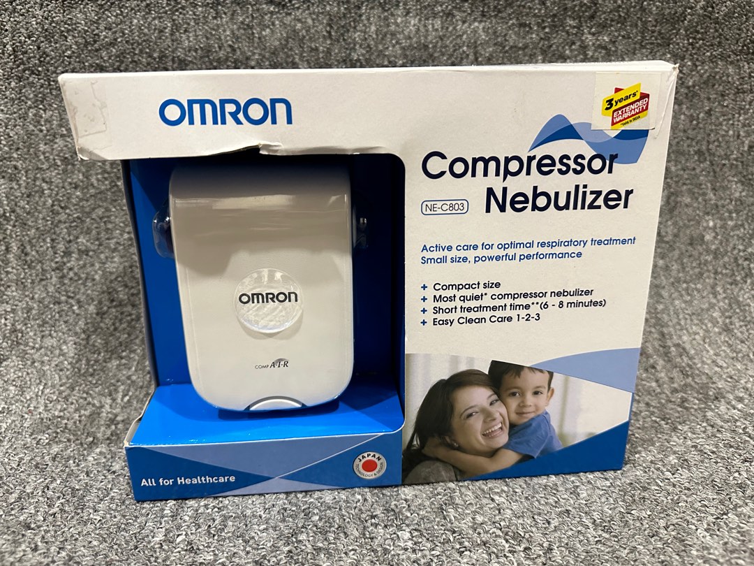 Compressor nebulizer NEC803, Health & Nutrition, Medical Supplies ...