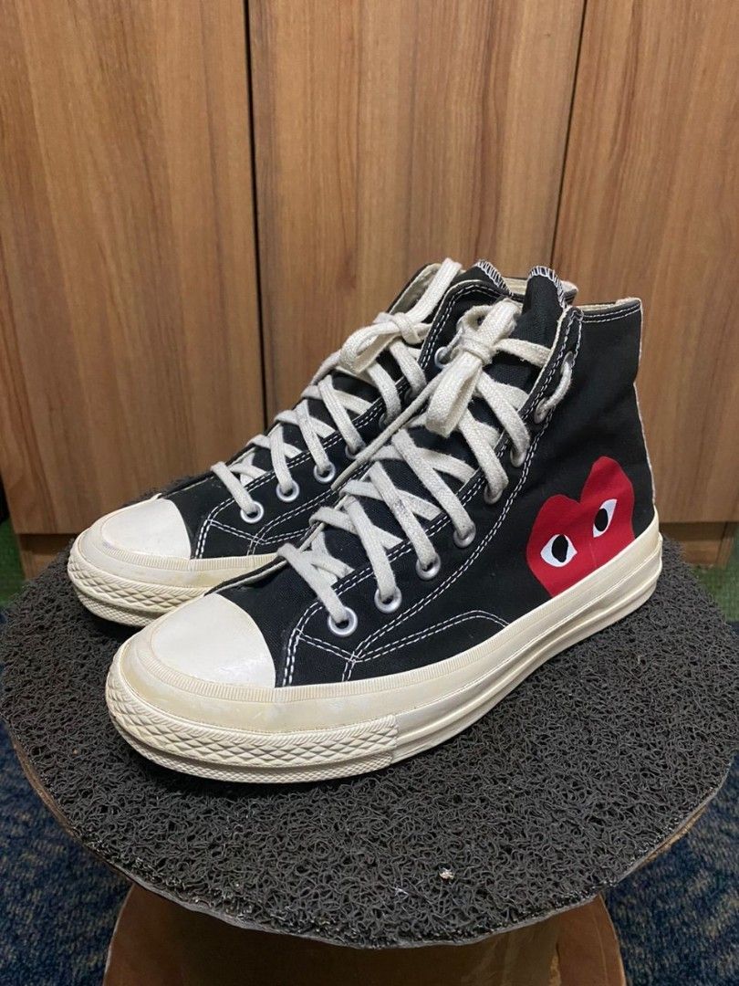 Converse CDG, Men's Fashion, Footwear, Sneakers on Carousell