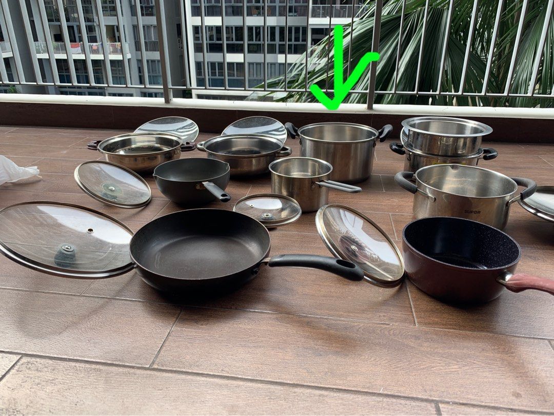 Support/ Super B stainless steel cooking pots/ nonstick pans/ 2 Tier ...