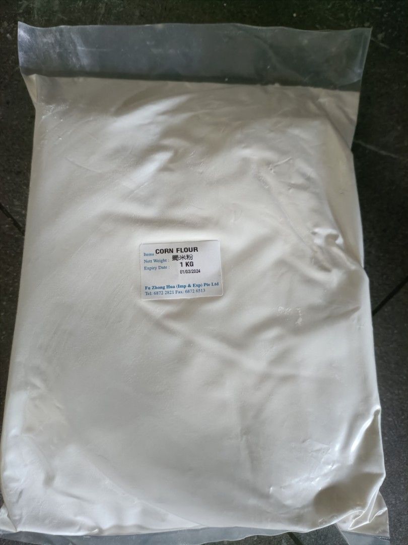 Corn Flour 1kg, Food & Drinks, Packaged & Instant Food on Carousell