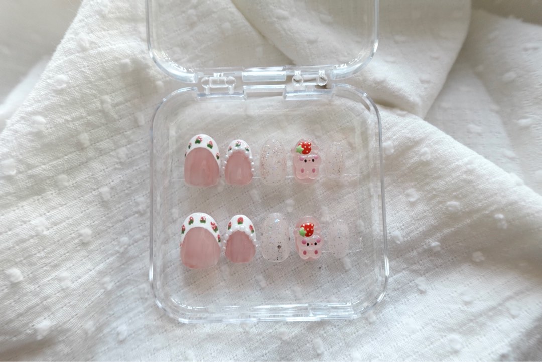 CUSTOM PRESS-ONS [FULL-SET], Beauty & Personal Care, Hands & Nails on ...