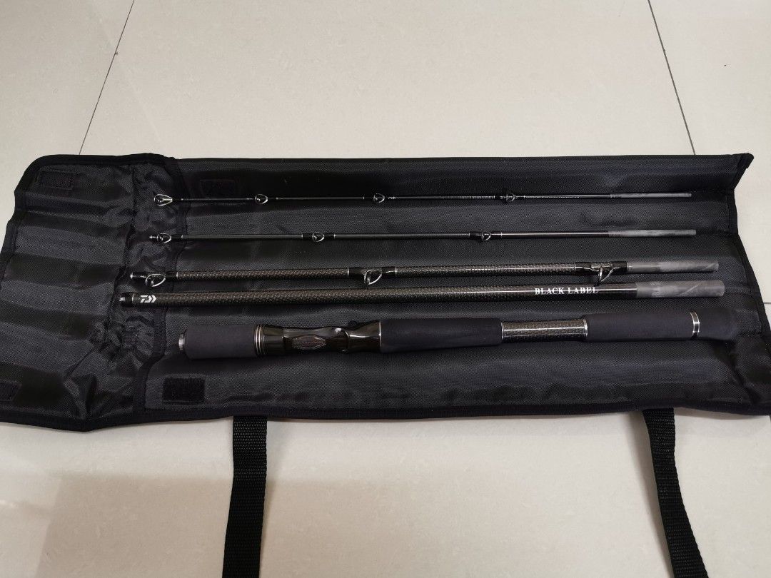 Daiwa Black Label Travel Rod, Sports Equipment, Fishing on Carousell