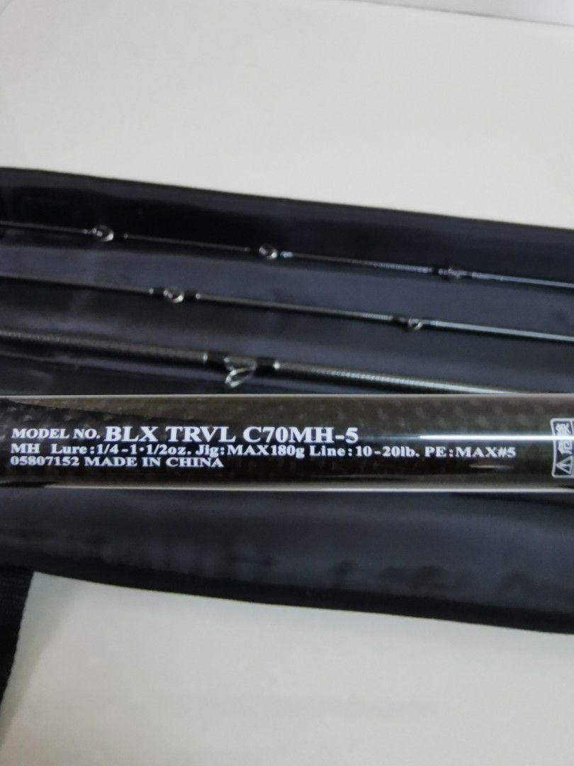 Daiwa Black Label Travel Rod, Sports Equipment, Fishing on Carousell