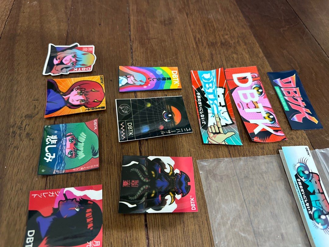 DBTK YOKAI STICKER PACK on Carousell