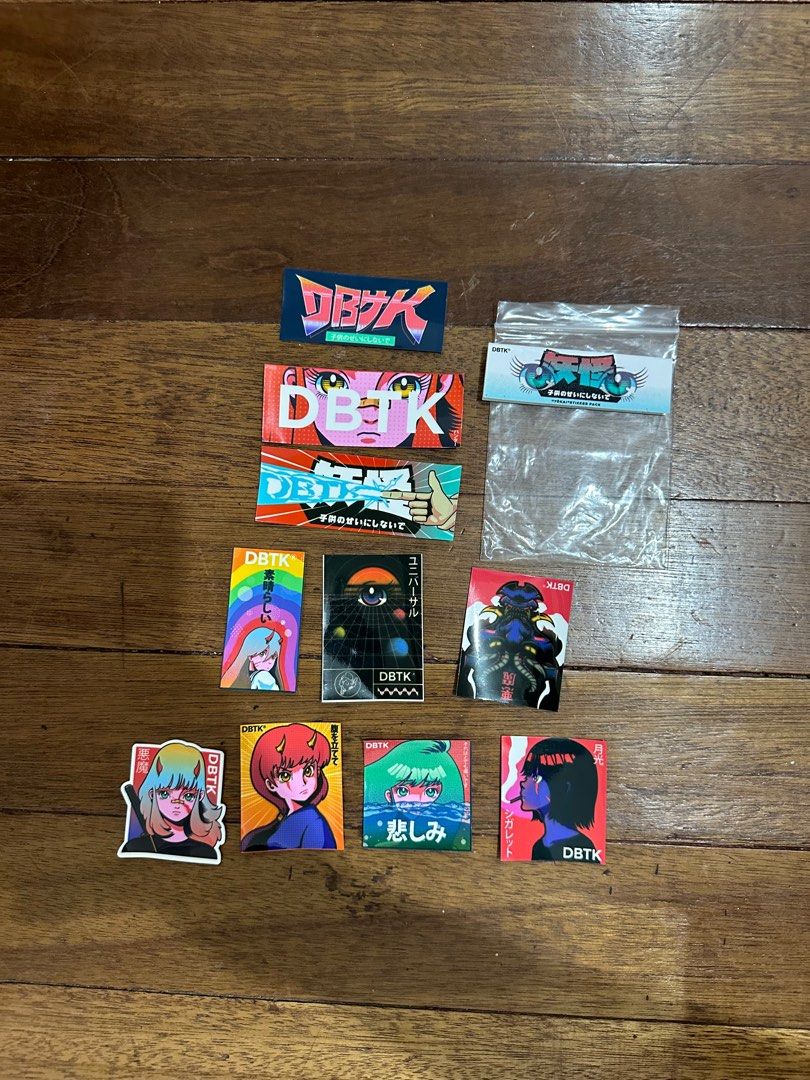 DBTK YOKAI STICKER PACK on Carousell