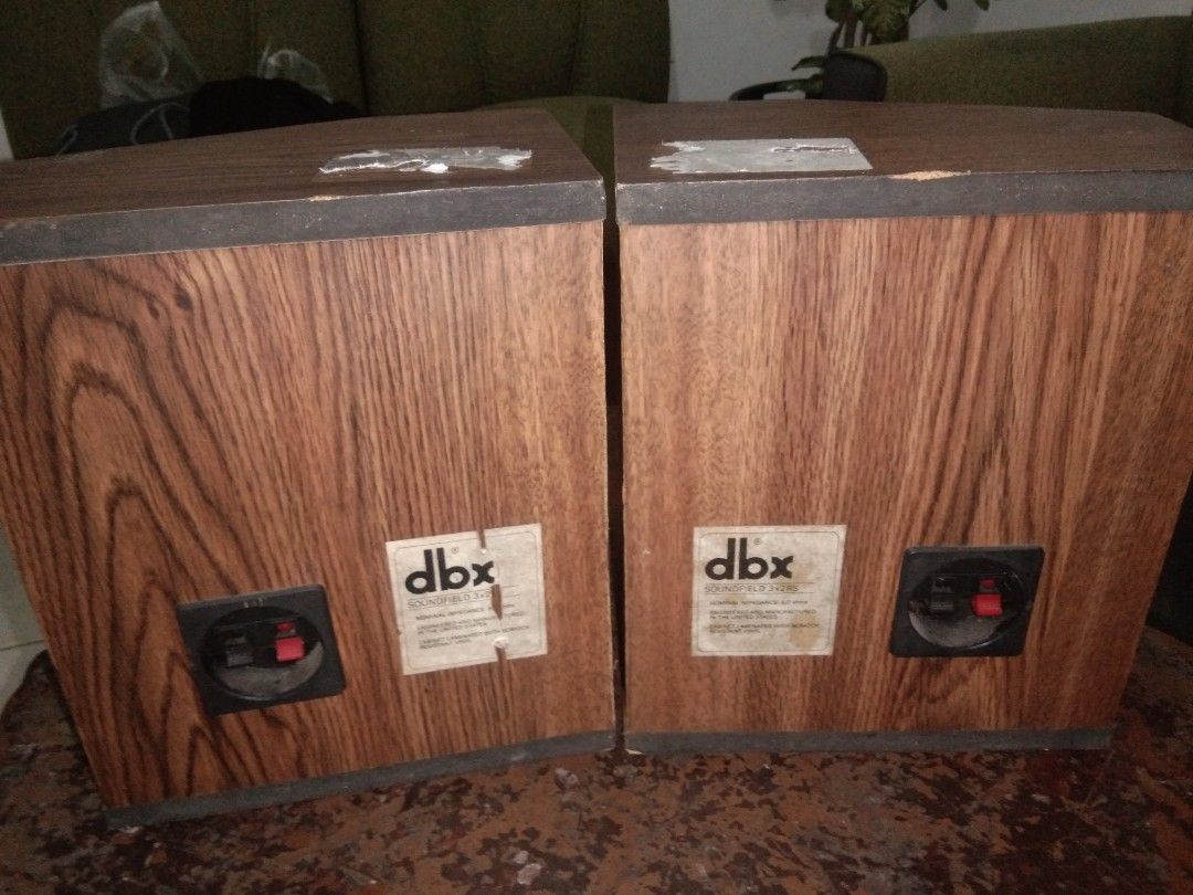 Dbx soundfield model 3x2rs bookshelf speakers, Audio, Soundbars ...