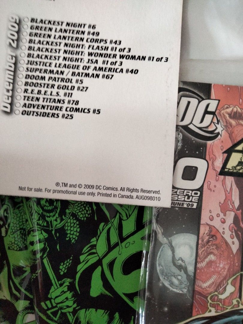 DC comics blackest night, Hobbies & Toys, Books & Magazines, Comics ...