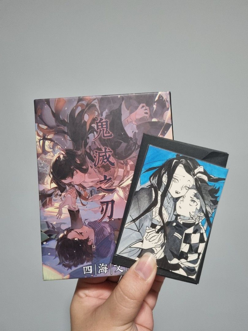 Demon Slayer Hand Drawn Card, Hobbies & Toys, Memorabilia ...