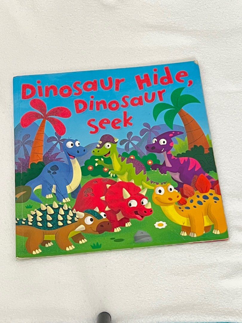 Dinosaur Hide, Dinosaur Seek, Hobbies & Toys, Books & Magazines ...