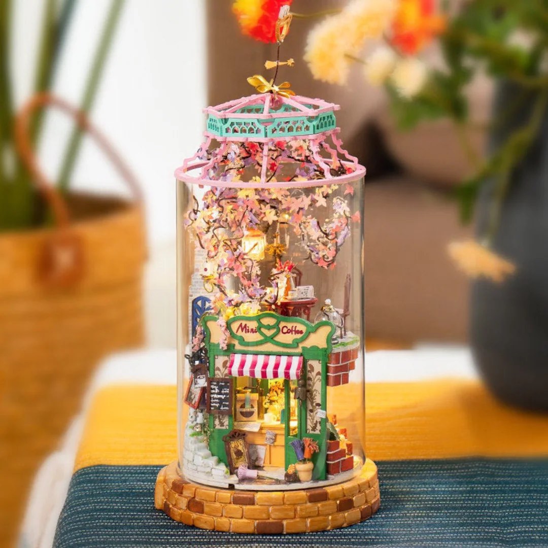 DIY Rolife Magical Cafe Wooden Dollhouse, Hobbies & Toys, Stationery ...