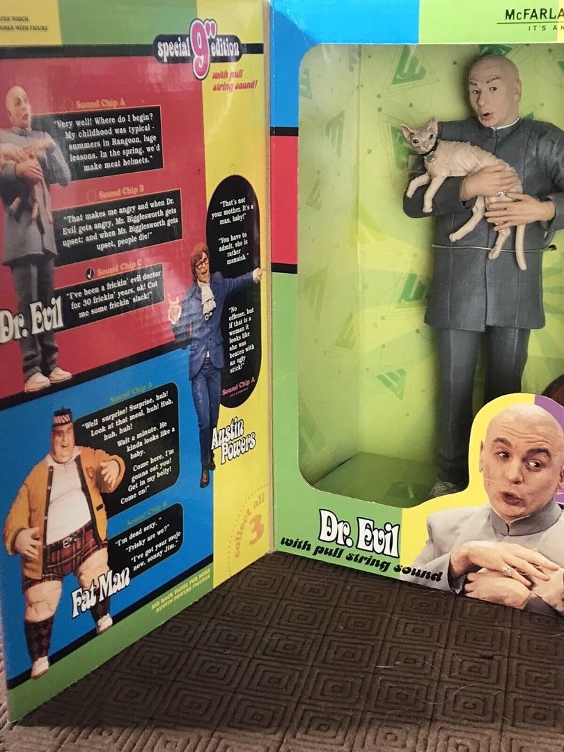 Dr. Evil Austin Powers Special Edition 2000 McFarlane, Hobbies & Toys ...