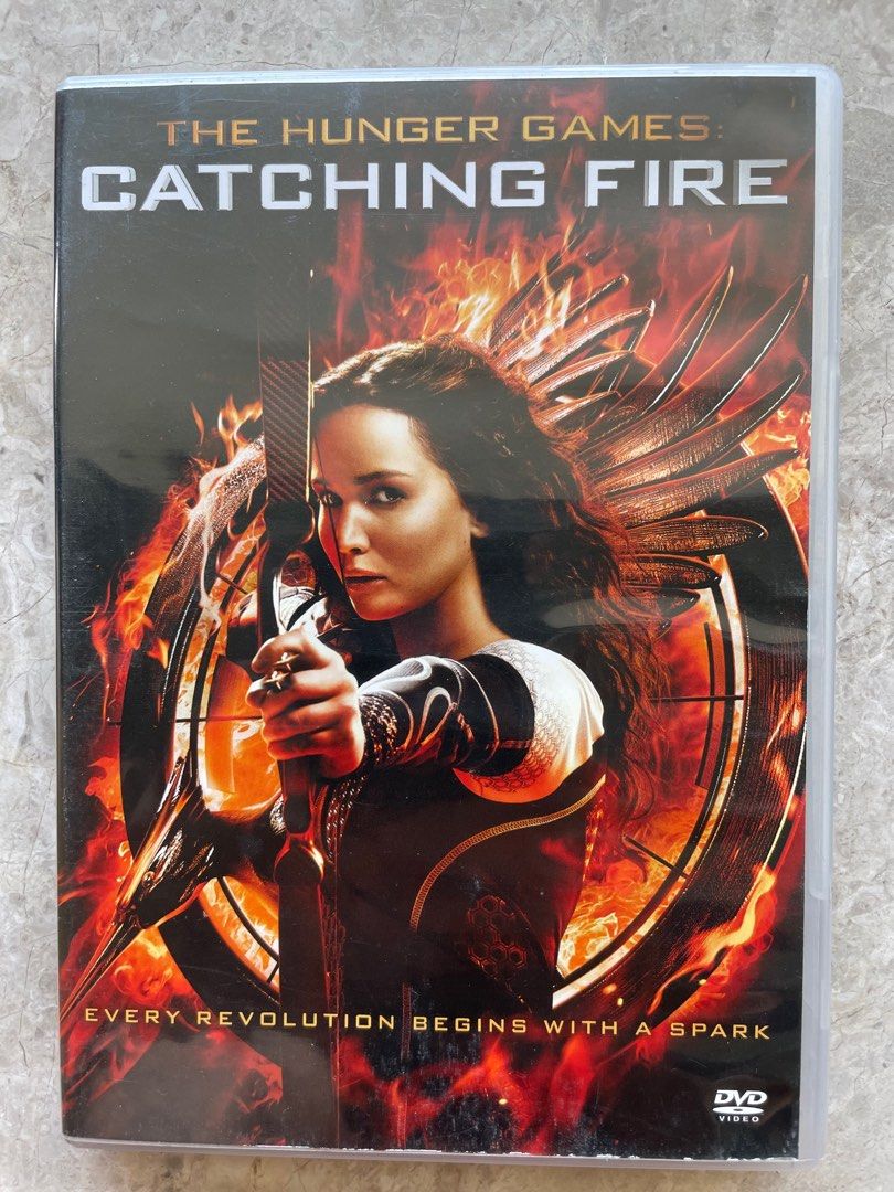 DVD - The Hunger Games (movie 1 & 2 - Catching Fire), Hobbies & Toys ...