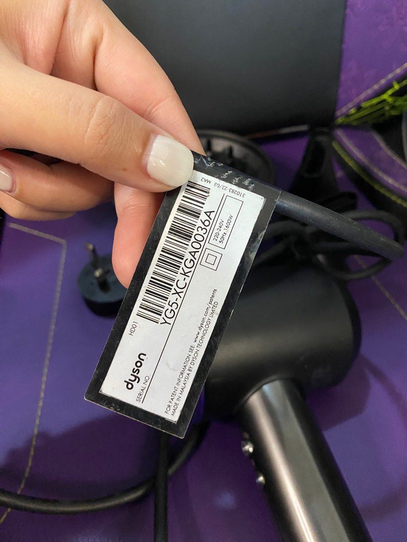 Dyson Supersonic Limited Edition Purple Colorway, Beauty & Personal ...