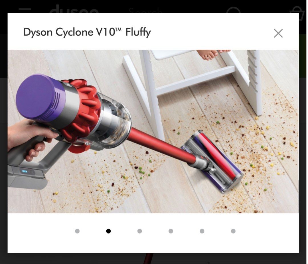Dyson V10 cyclone fluffy vacuum cleaner, TV & Home Appliances, Vacuum ...