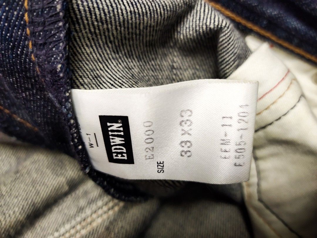 Edwin E Function Vintage, Men's Fashion, Bottoms, Jeans on Carousell