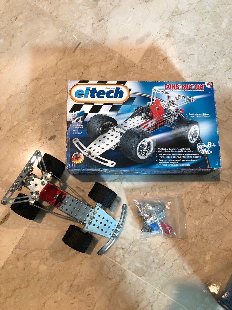 Eitech race car model set, Hobbies & Toys, Toys & Games on Carousell