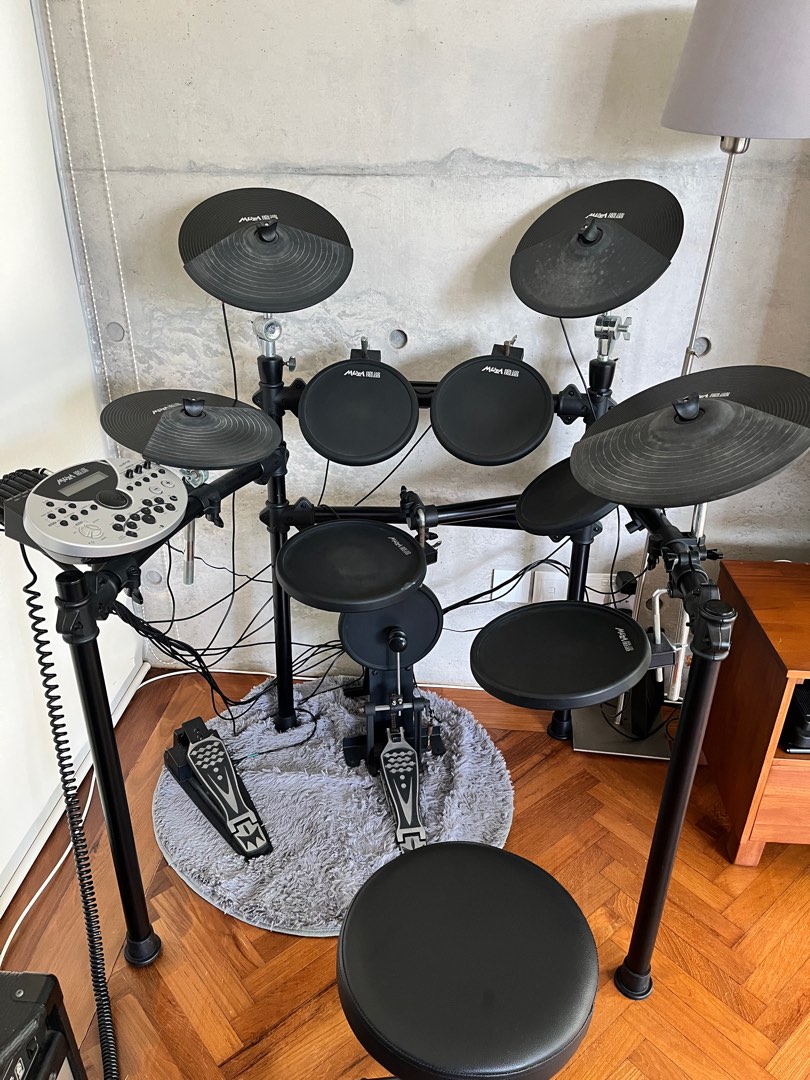Electric Drum Kit - MUZA DD518, Hobbies & Toys, Music & Media, Musical ...