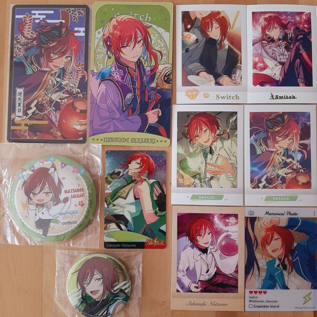 [Ensemble Stars/Enstars] Natsume Sakasaki merch clearance set ...