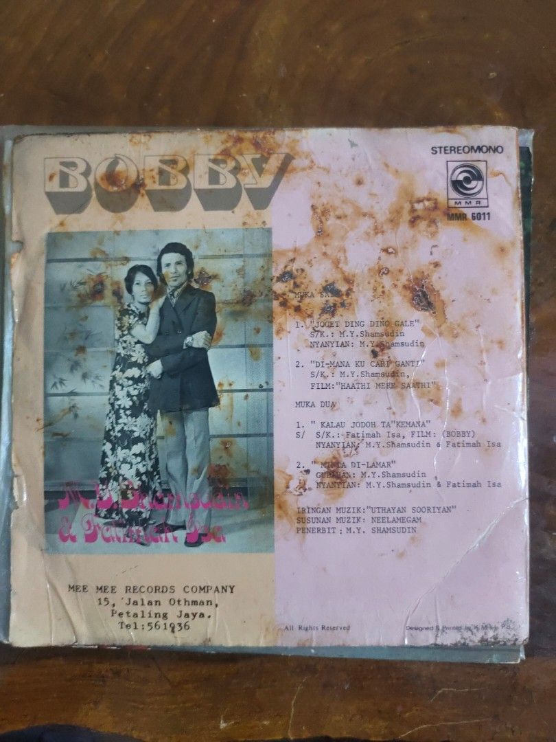 ep 7" bobby, Hobbies & Toys, Music & Media, Vinyls on Carousell