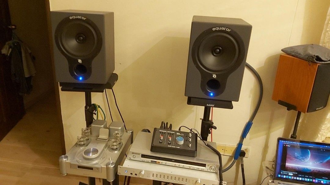 Equator Audio D8 Coaxial studio speakers.100W RMS, Audio, Soundbars ...