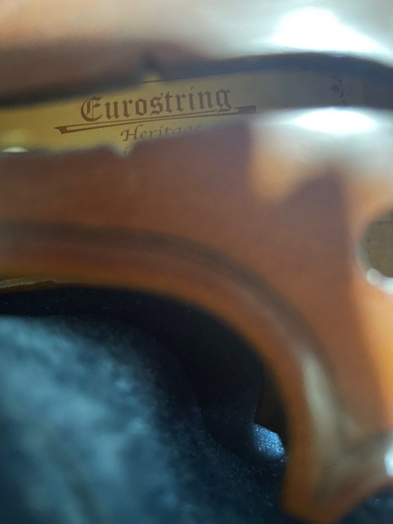 Eurostring Violin, Hobbies & Toys, Music & Media, Musical Instruments ...