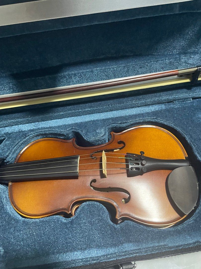 Eurostring Violin, Hobbies & Toys, Music & Media, Musical Instruments on Carousell