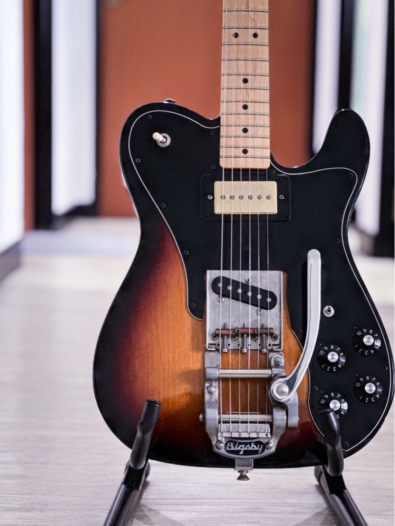 Fender telecaster custom with bigsby, Hobbies & Toys, Music & Media ...