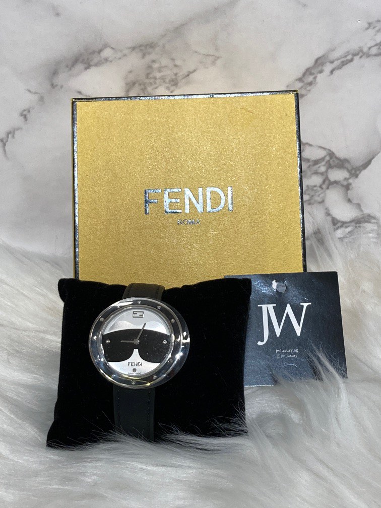 Fendi My Way Quartz Watch (3 Diamonds), Luxury, Watches on Carousell