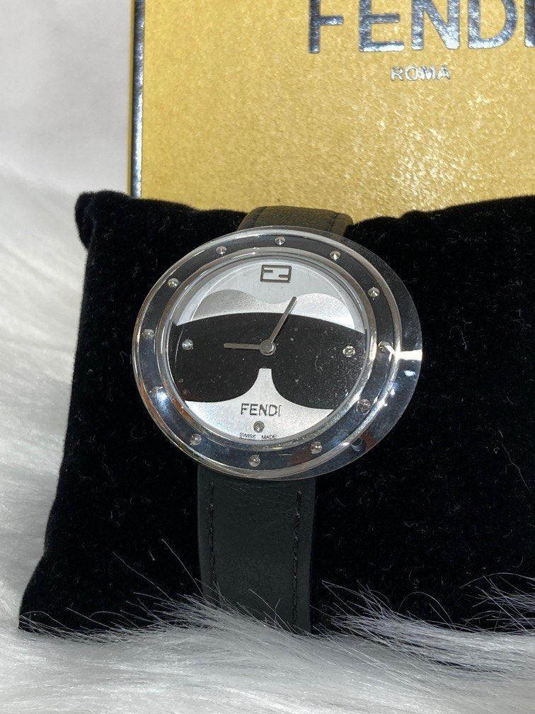 Fendi My Way Quartz Watch (3 Diamonds), Luxury, Watches on Carousell