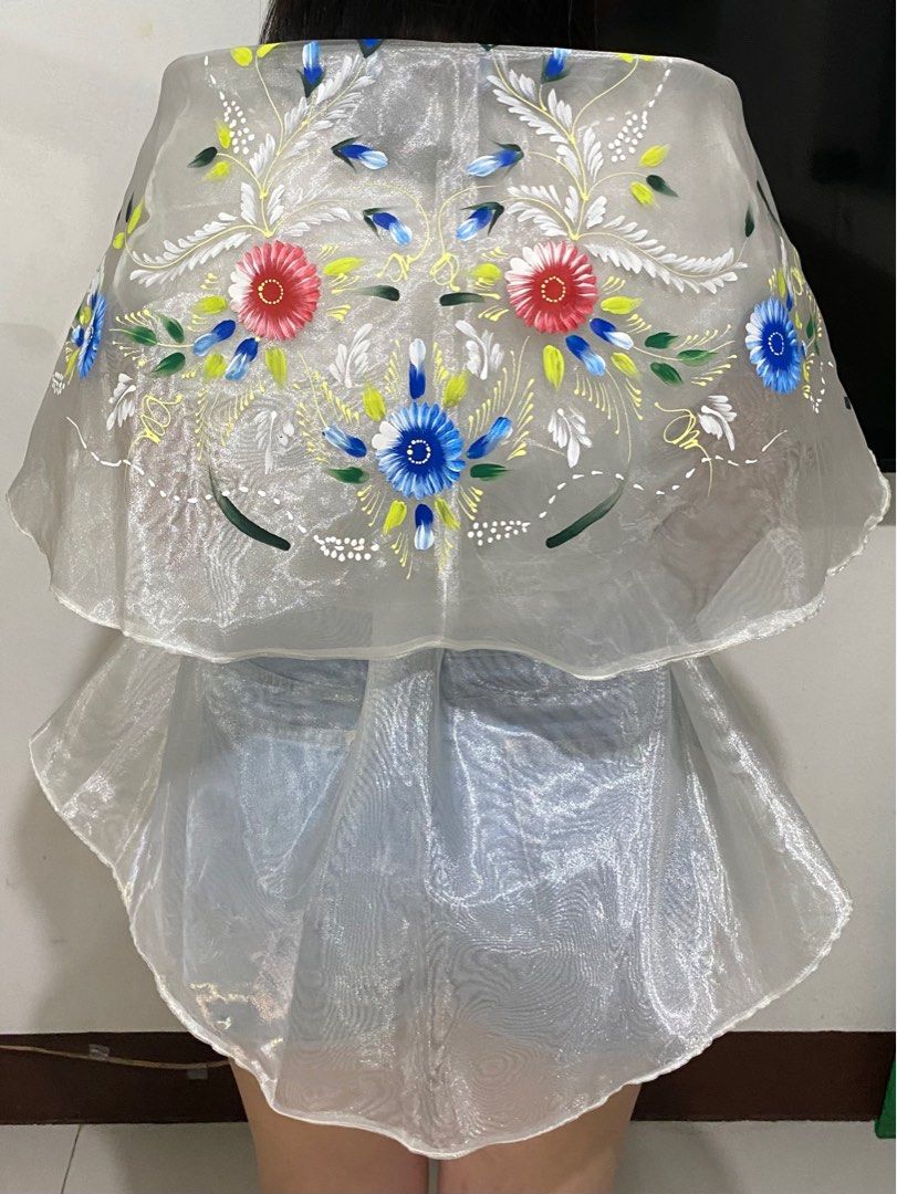 Filipiniana Alampay/Cover-up/Overlap, Women's Fashion, Dresses & Sets ...