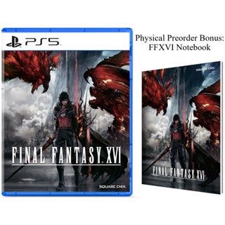 Final Fantasy 16 FFXVI R3 (PS5) with Preorder Notebook, Video Gaming, Video Games, PlayStation ...