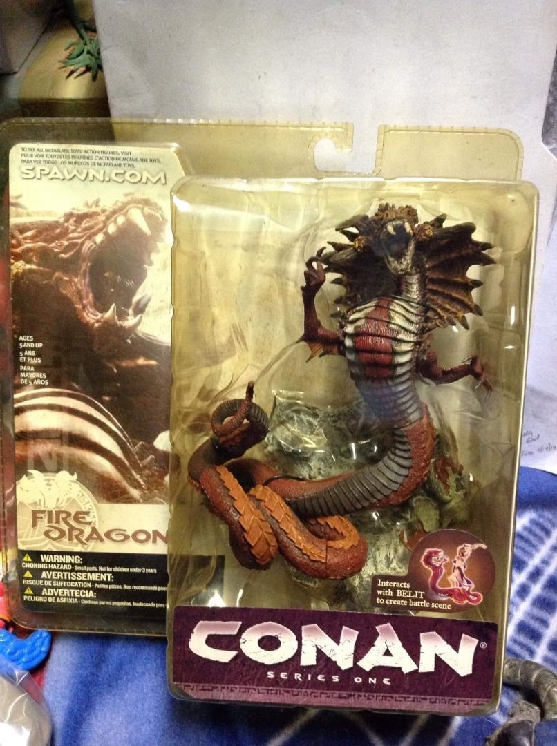 Fire Dragon Conan Series 1 McFarlane Action Figure, Hobbies & Toys ...